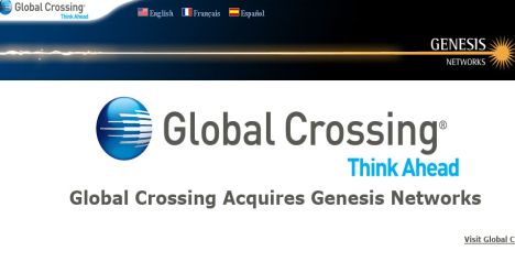 Global Crossing adquiere a Genesis Networks | Canal-AR