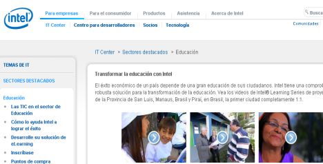 Intel estrena sitio dedicado a soluciones tecnológicas para la ...