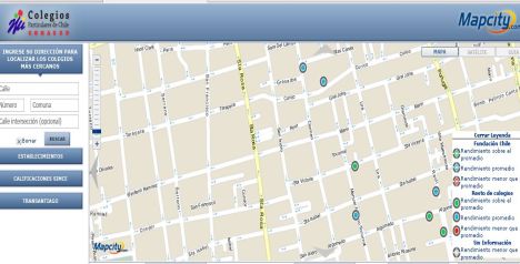 Mapcity presenta nuevo buscador de colegios y servicio para ...